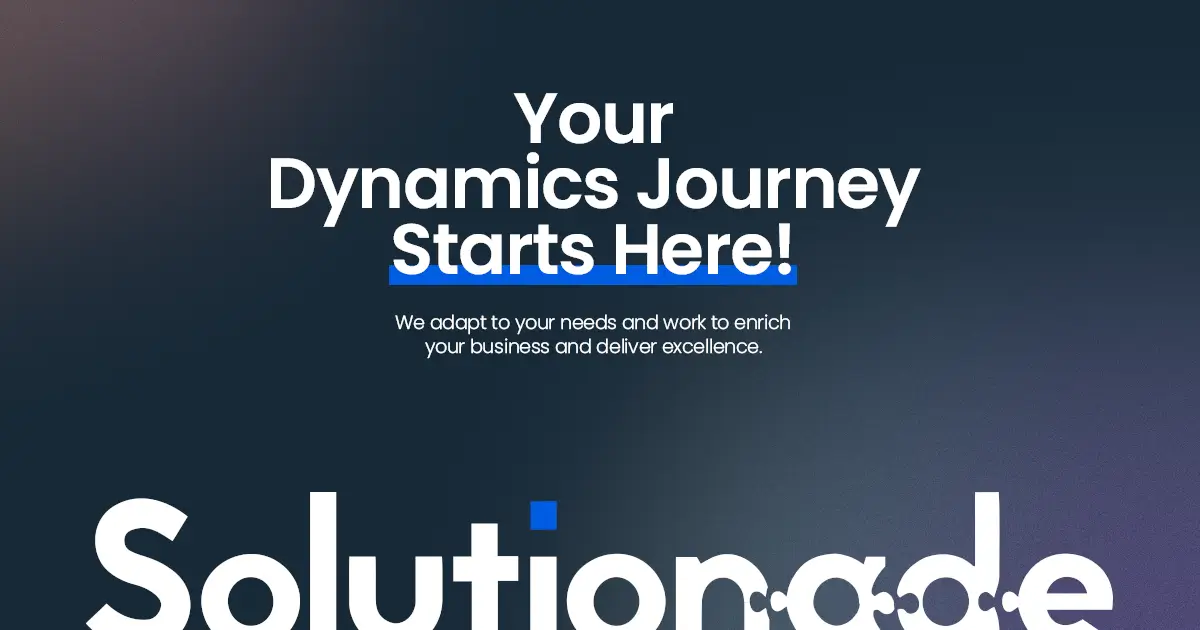 Dynamics 365 Business Central (BC) Developer - Solutionade